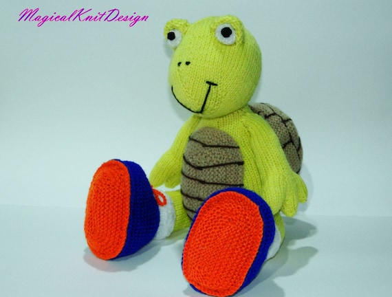Jugi the Tortoise Knitting Pattern Soft Toys Amigurumi - Etsy UK
