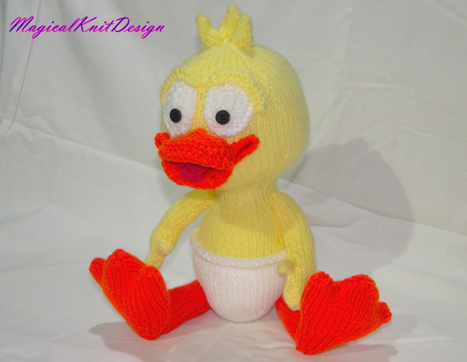 Dudi Baby Duck Knitting Pattern Magicalknit Design - Etsy
