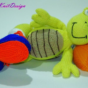 Jugi the Tortoise - Knitting Pattern Soft Toys - Amigurumi Animals Toys ...