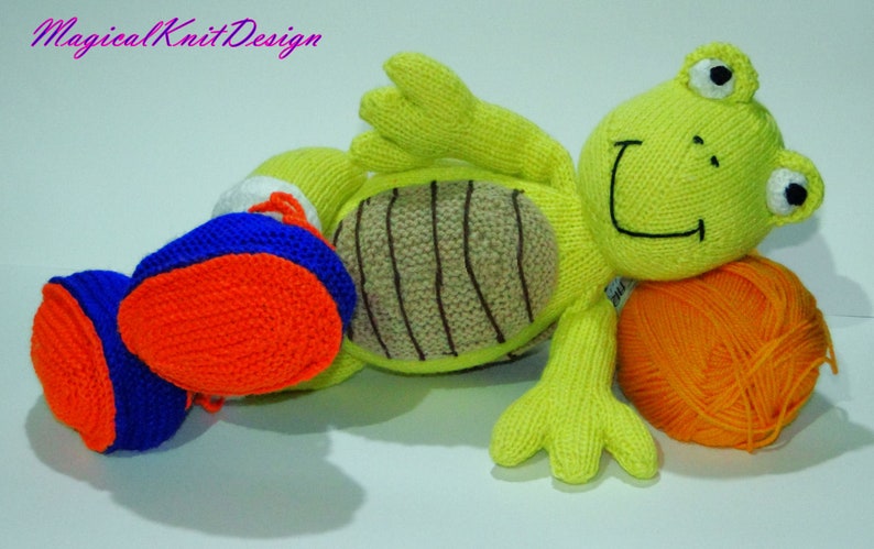 Jugi the Tortoise - Knitting Pattern Soft Toys - Amigurumi Animals Toys ...