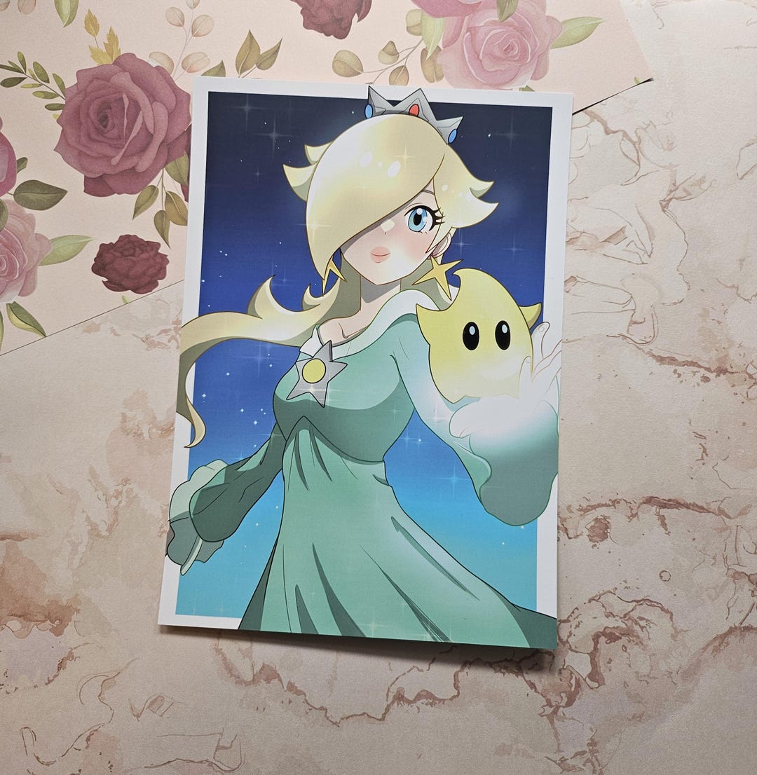 Princess Rosalina Poster Art Print A5 - Etsy