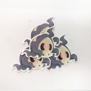 Halloween Pokémon Ghost Stickers! - Etsy