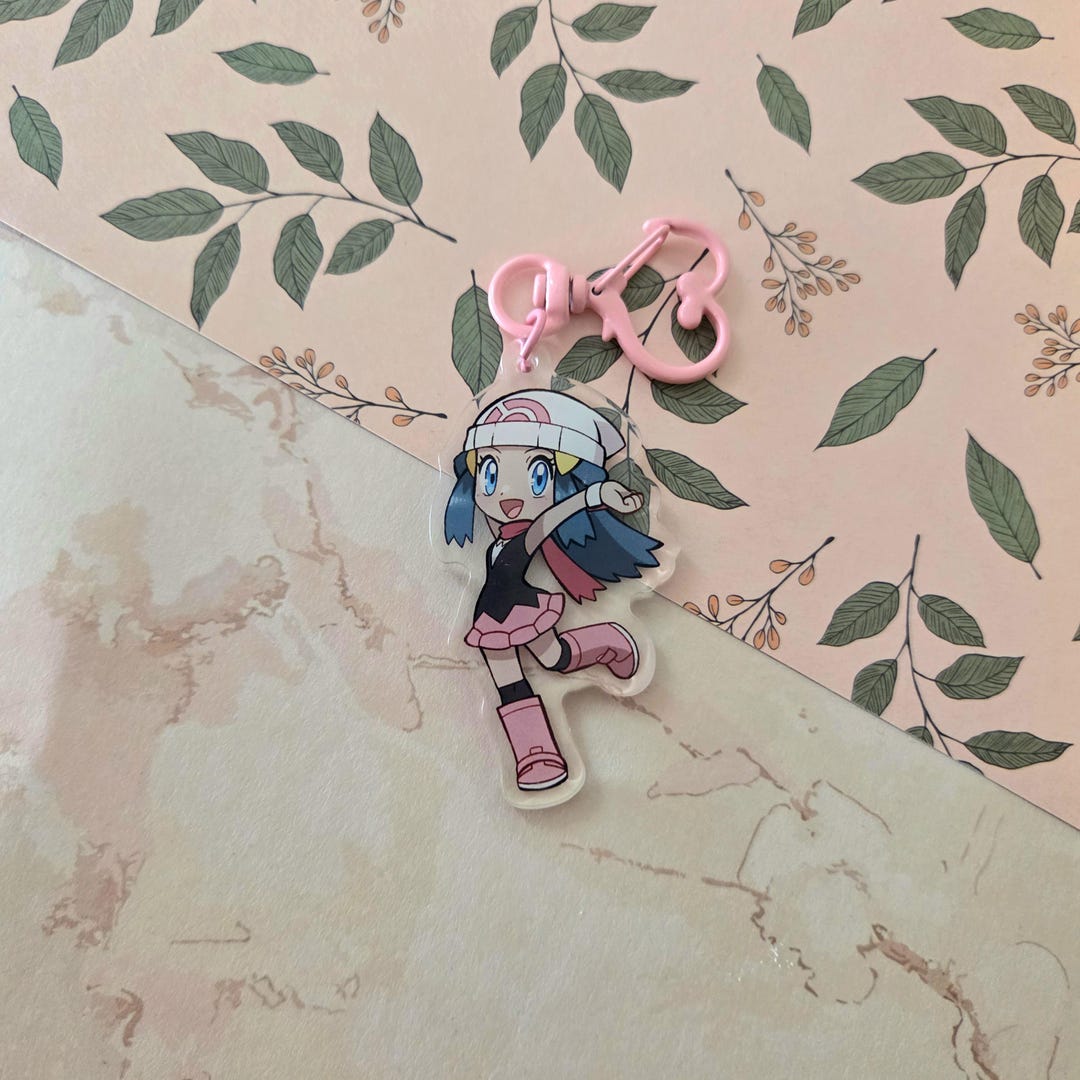 Dawn Pokemon Keychain - Etsy
