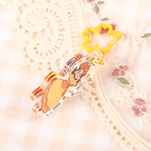 Princess Daisy Keychain - Etsy