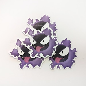 Halloween Pokémon Ghost Stickers! - Etsy