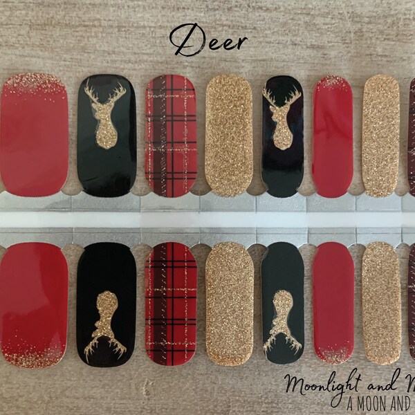 Deer Nails - Etsy