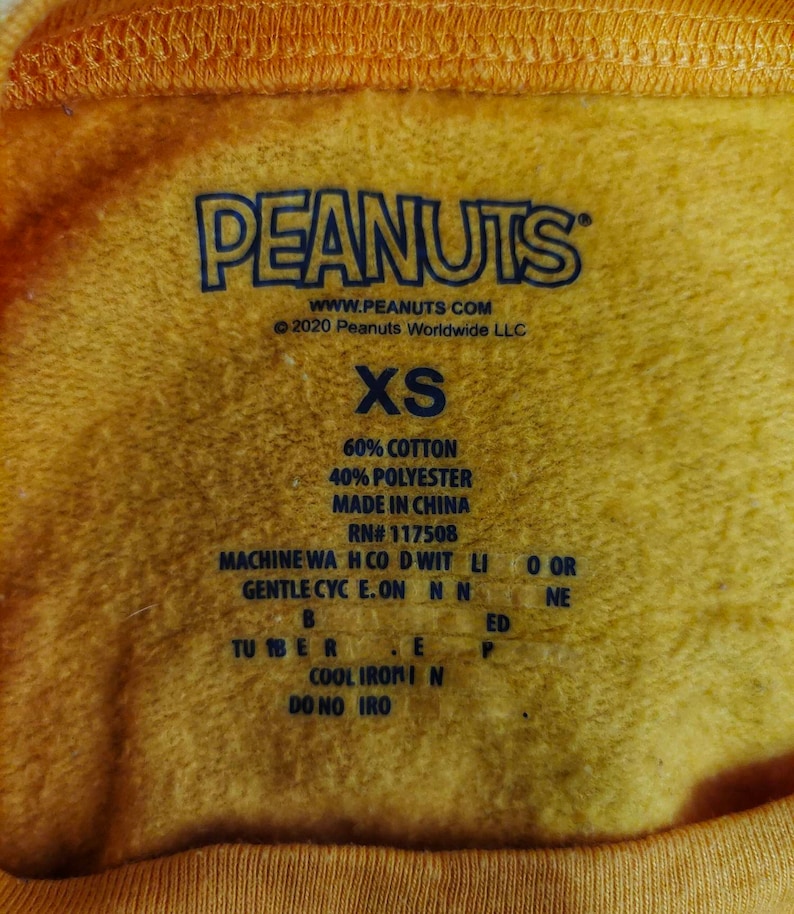 Vintage Peanuts Snoopy Good Grief Big Logo Sweatshirt - Etsy