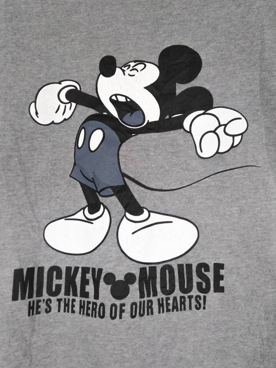 Vintage MICKEY MOUSE He's The Hero Of Our Heart Big L… - Gem