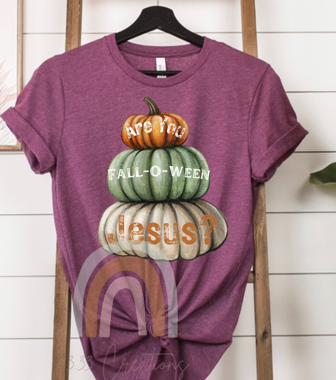 Are You Following Jesus Fall-o-ween PNG File ONLY - Etsy