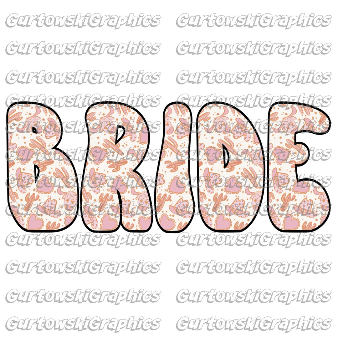 Western Bride Digital Download, Bride PNG File, PNG Files for ...