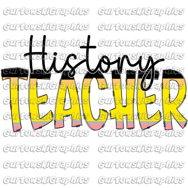 History Teacher - Etsy