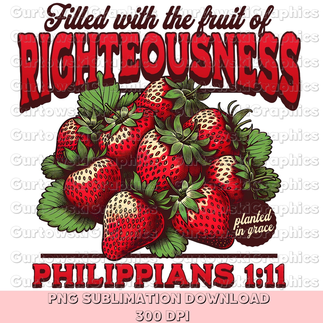 Strawberry Bible Verse,strawberry Digital Design,strawberry Festival ...