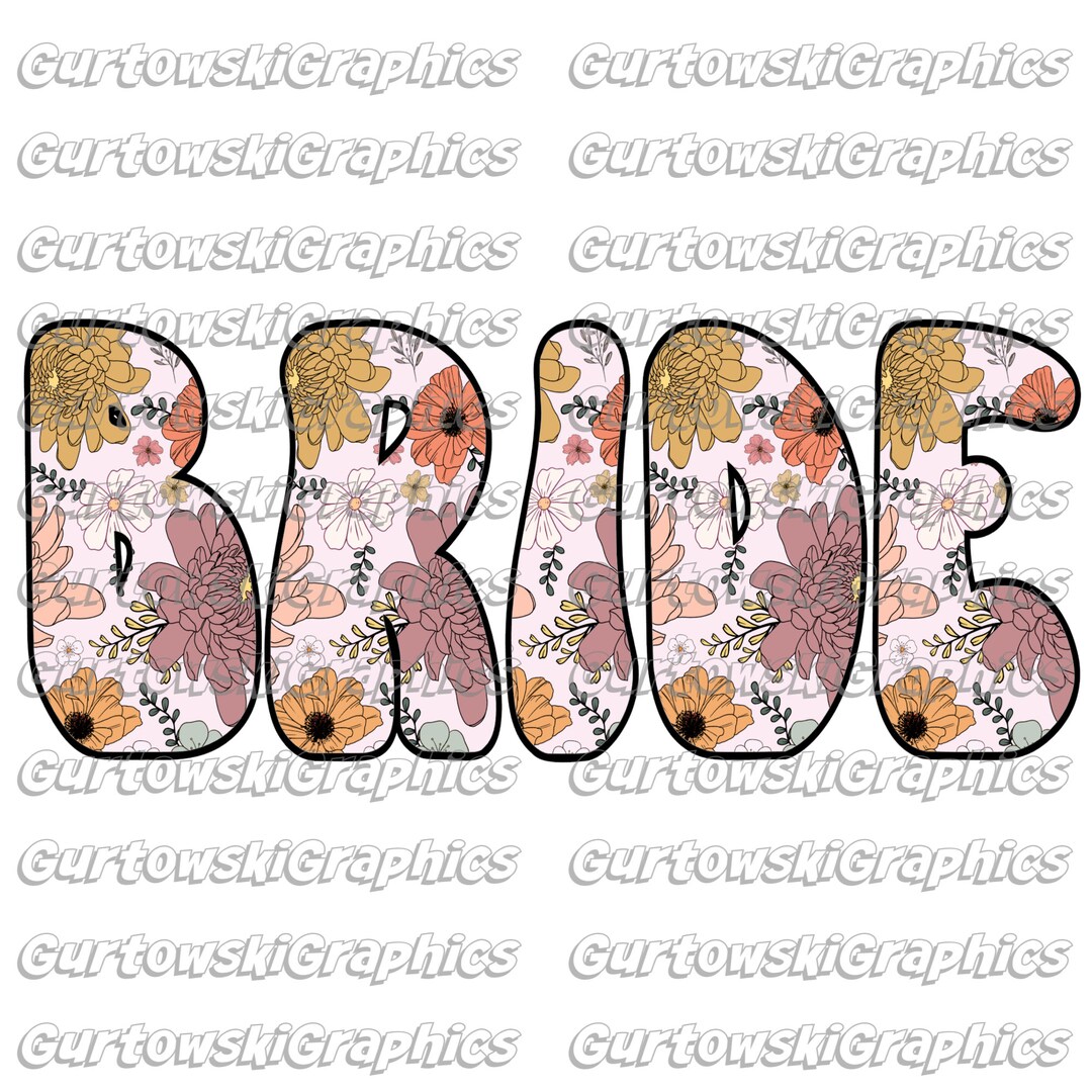 Bride Digital Download, Bride PNG File, PNG Files for Sublimation ...