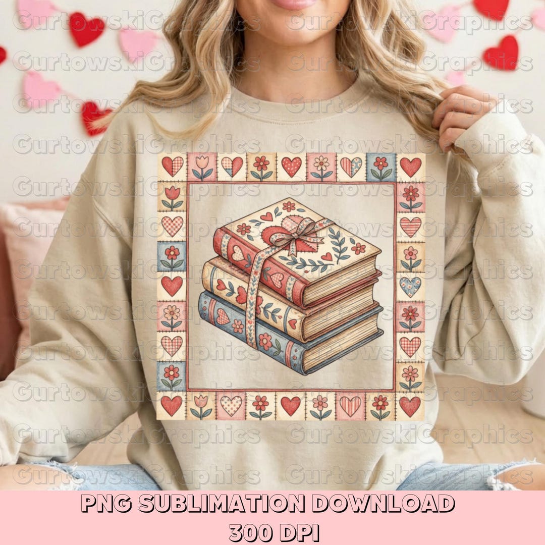 Vintage Books Granny Square Vintage Book Lover Digital Download Vintage ...