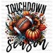 Touchdown Season Png,thanksgiving Png, Cute Football Png,football Mom ...