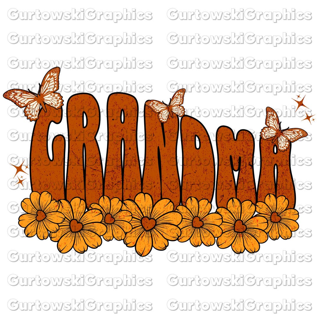 Grandma Fall Sunflowers Png, Fall Png, Grandma Fall Design, Fall Design ...
