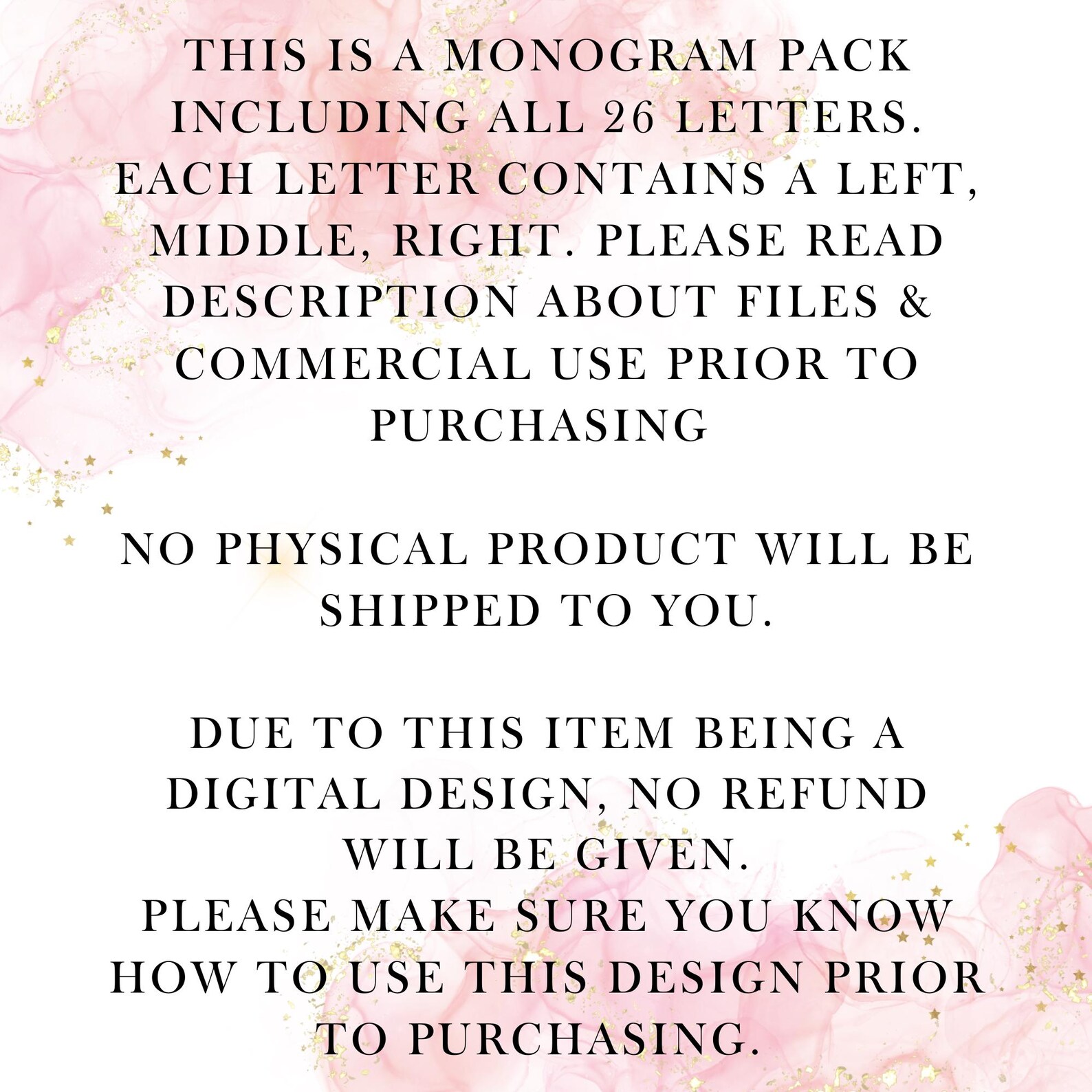 Pink Lace Monogram Digital Download PNG File, PNG Files for Sublimation ...