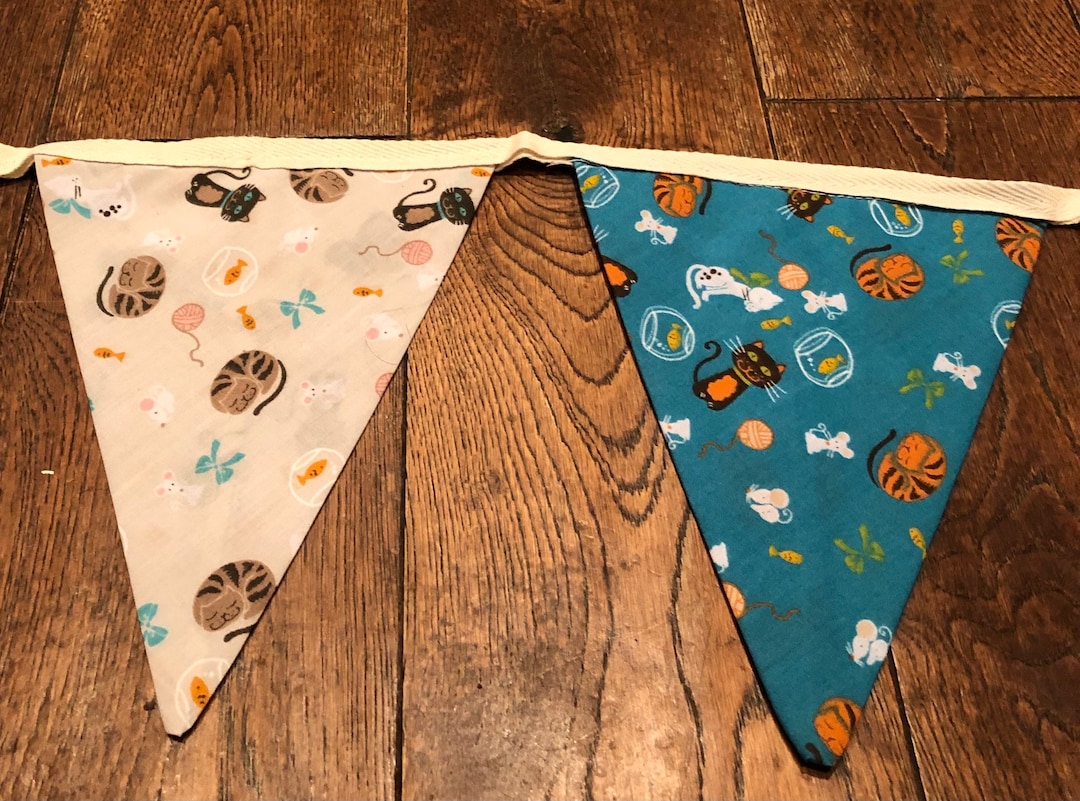 BUNTING Cats - Etsy