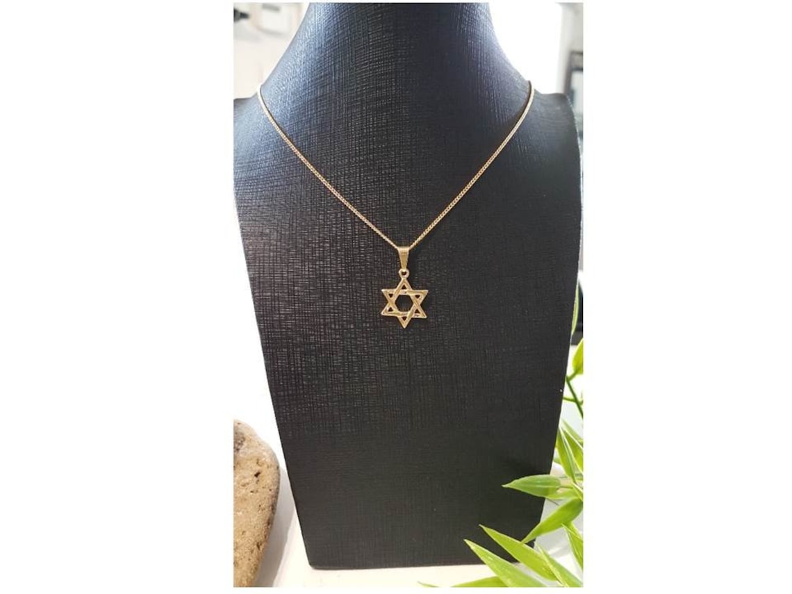 Gold Filled Star of David 18K Rolled Gold Shield of David - Etsy