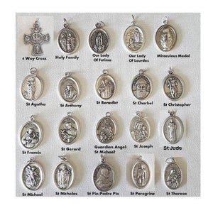 Catholic Saint Medals/add on Patron Saint Medal/ Add to | Etsy