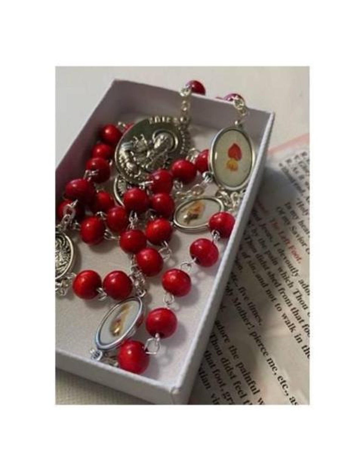 Chaplet of the Five Wounds, 5 Wounds of Jesus, Rosary of the Five ...