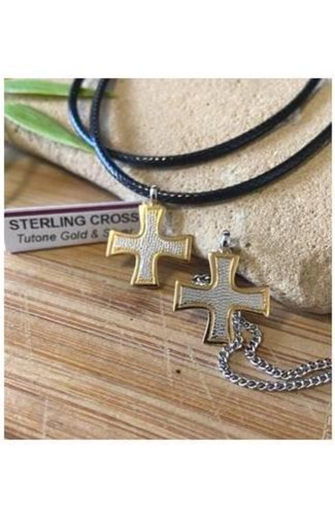 Christian Greek Cross,gold and Silver Greek Cross, Greek Cross Two Tone ...