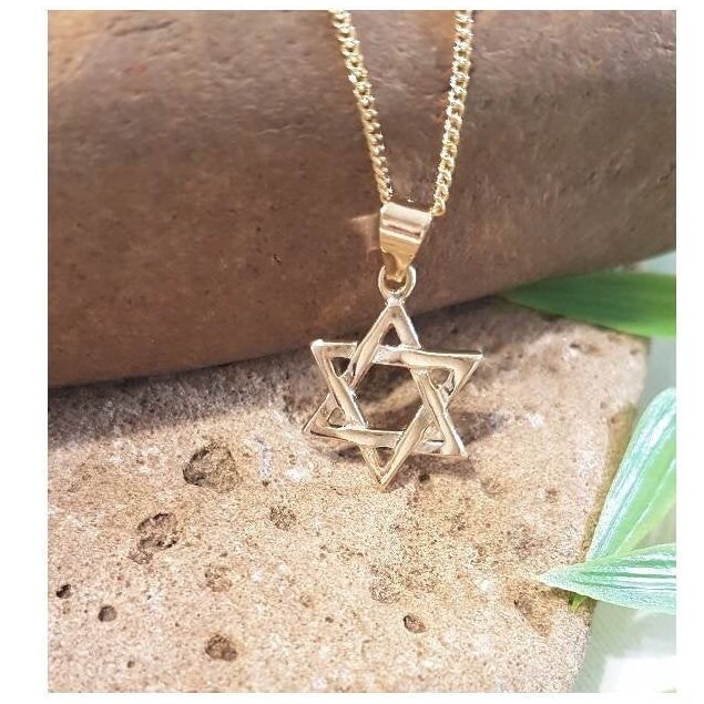 Gold Filled Star of David 18K Rolled Gold Shield of David - Etsy