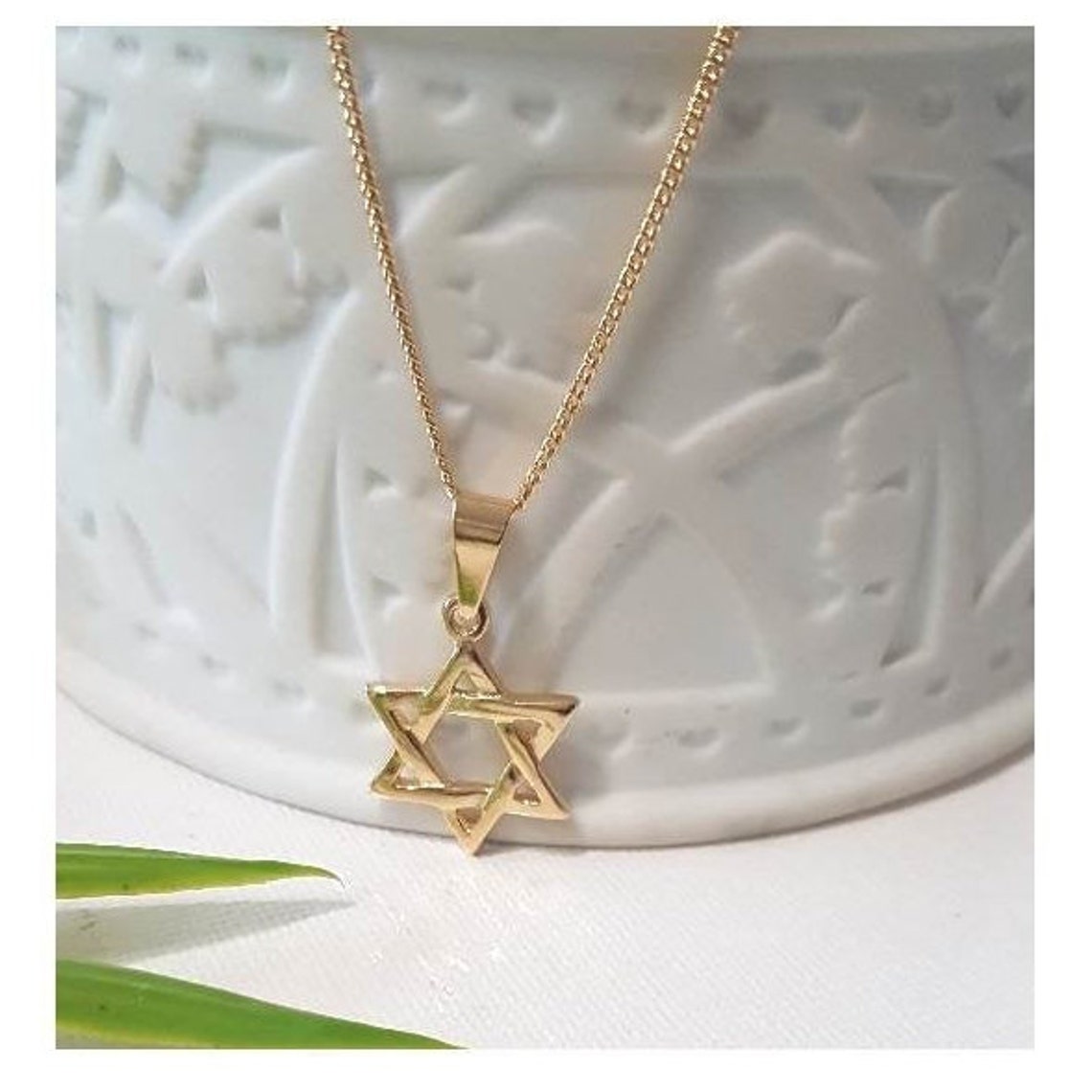 Gold Filled Star of David 18K Rolled Gold Shield of David - Etsy