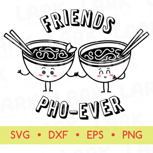 What the Pho SVG Food Silhouette Cut File Instant Download - Etsy