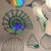 Resin Foil Large Shells Full Size Transparency Sheet - Etsy