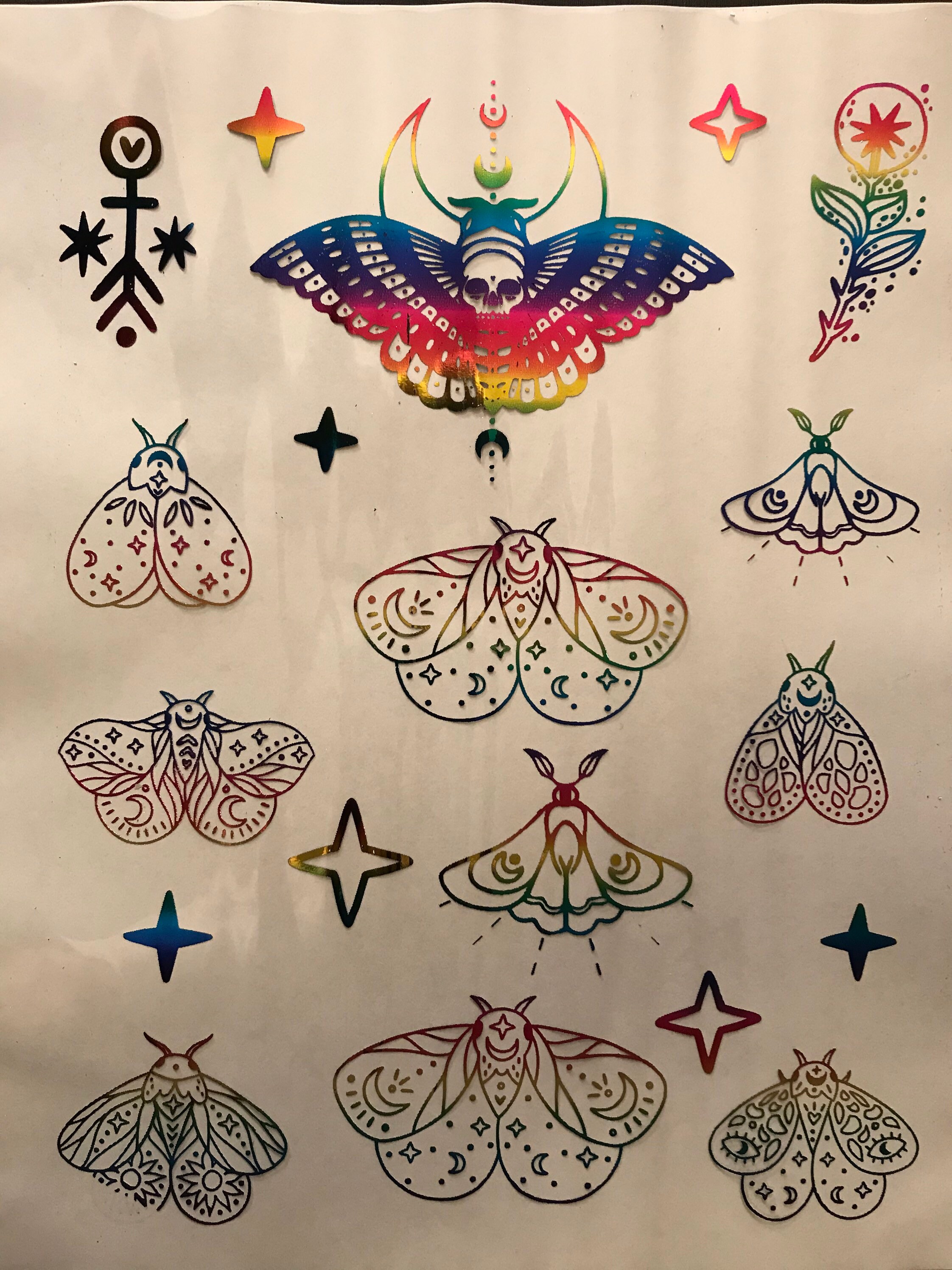 Sculpting & Forming Moth Resin Foil Insert Sheet Molding & Casting etna ...