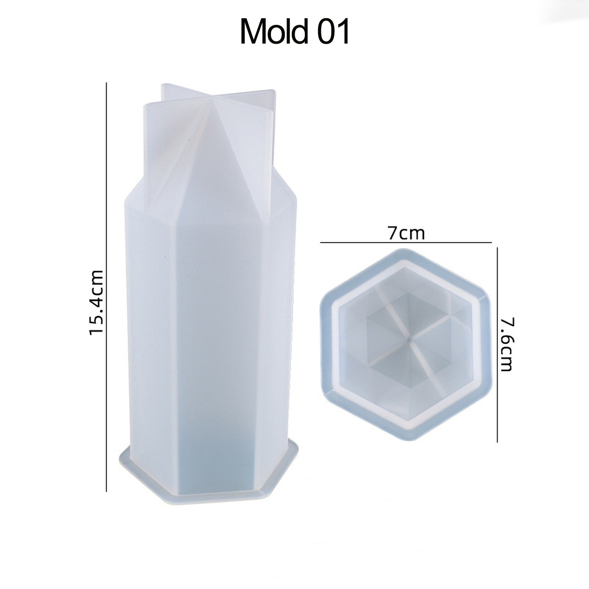 Crystal Resin Molds Large Resin Mold Crystal Tower Silicone | Etsy