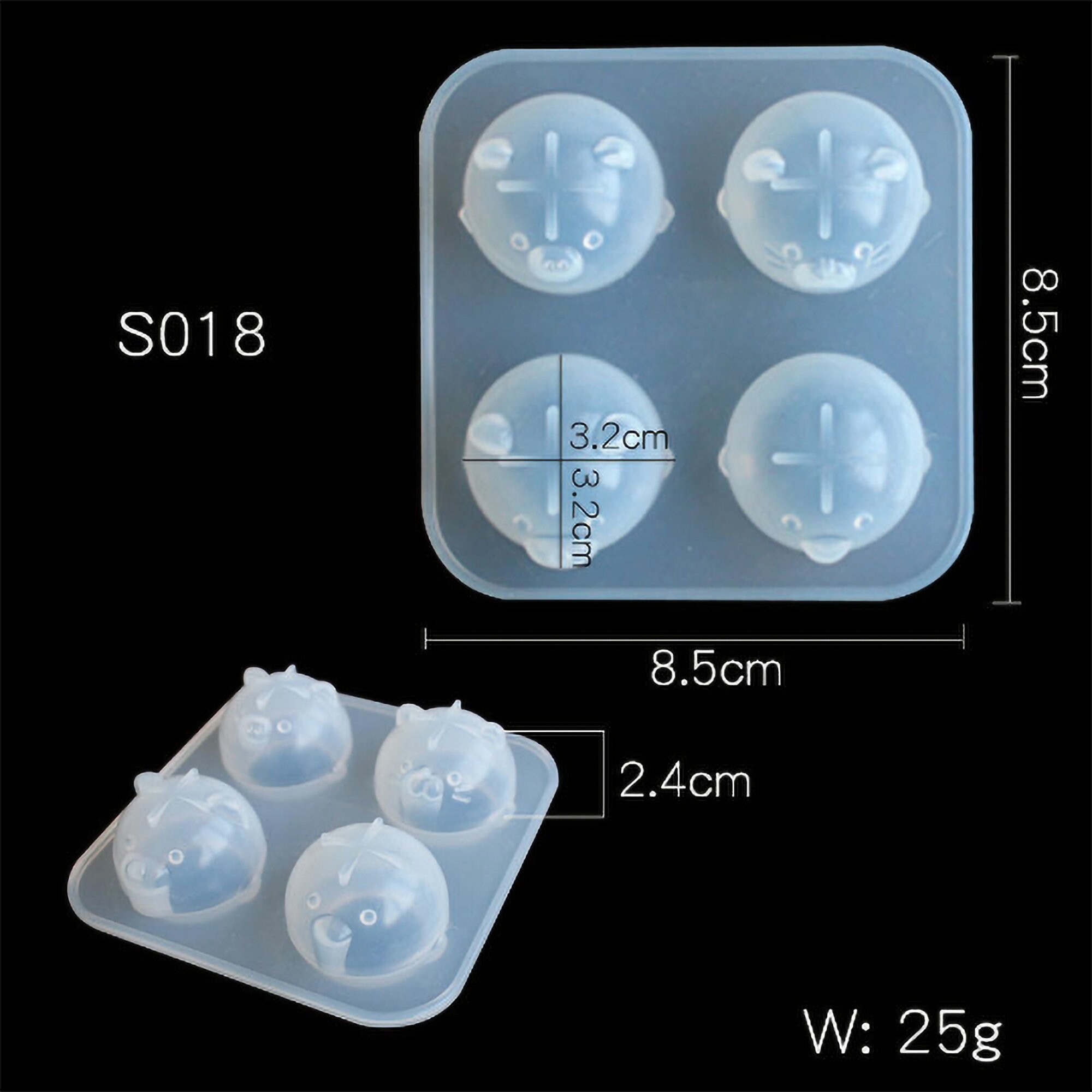 Pig Chicken Resin Mold Animal Silicone Molds Jewelry Making - Etsy