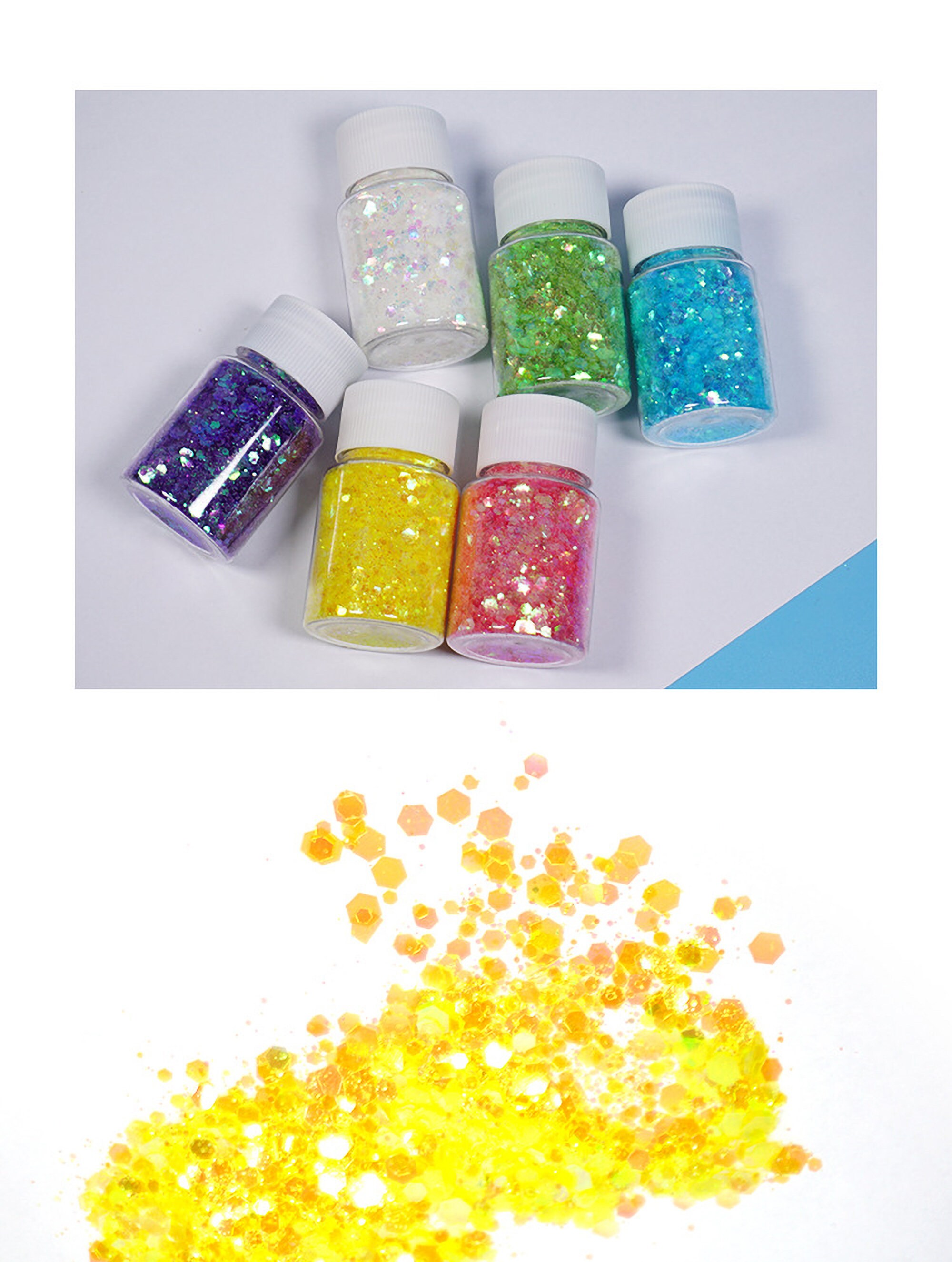 Glitter for resin mold glitter for keychain jewelry | Etsy