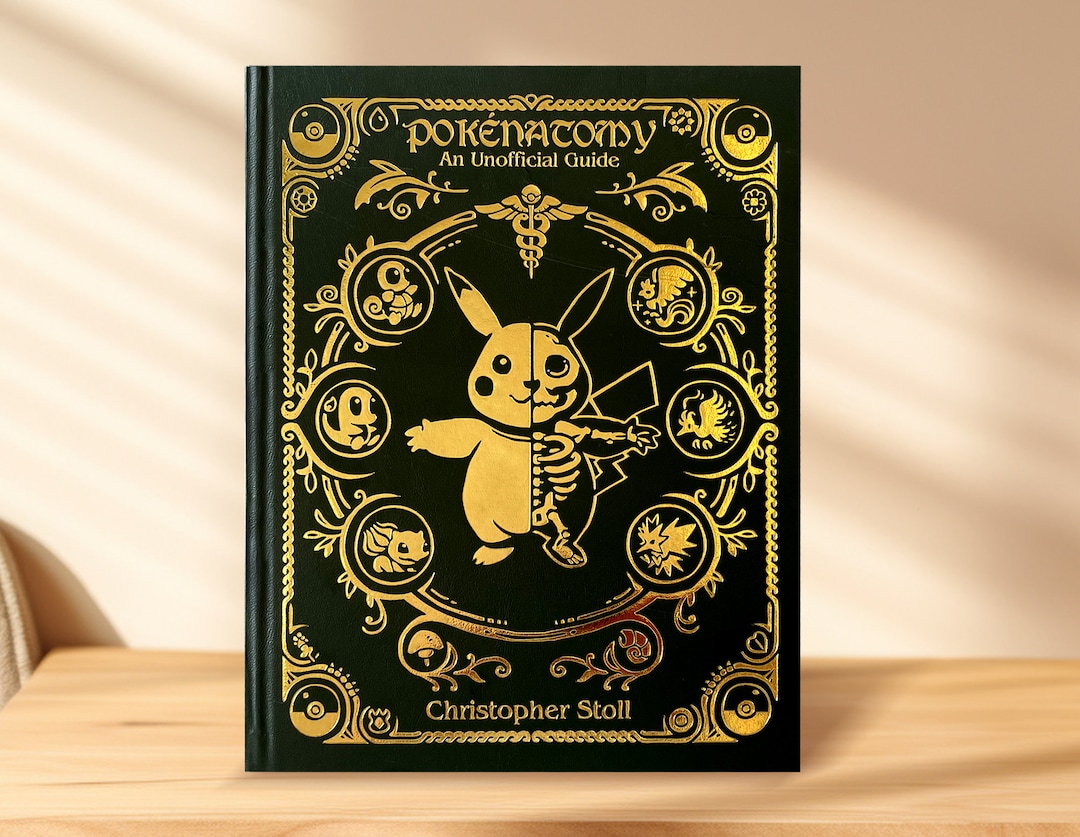 Pokenatomy Pokemon Anatomy Book Pokemon Guide Book - Etsy