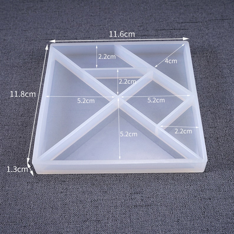 Jigsaw Puzzle Resin Mold Tangram Puzzle Felt - Etsy