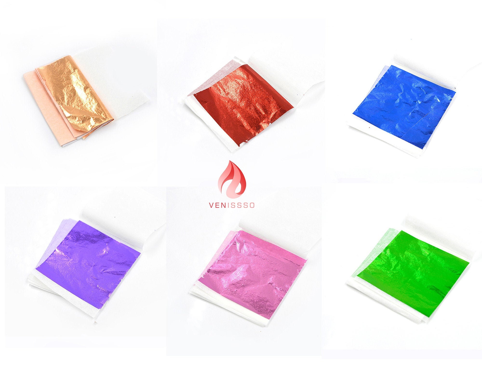 Colorful Foil Flakes for Resin Molds Foil Flakes for Coaster - Etsy