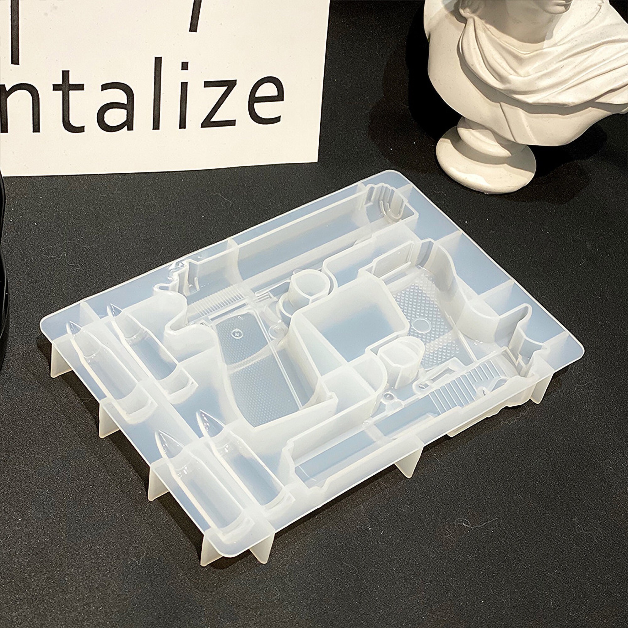 Gun Mold Gun Silicone Mold Gun Keychain Mold Resin Gun & | Etsy