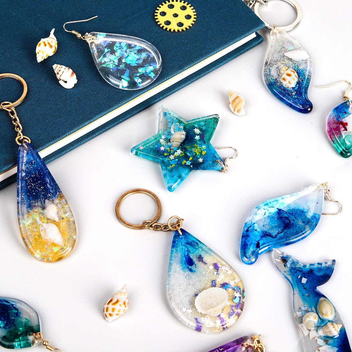 Water Drop Pendant Resin Mold Water Droplets Earrings Molds - Etsy