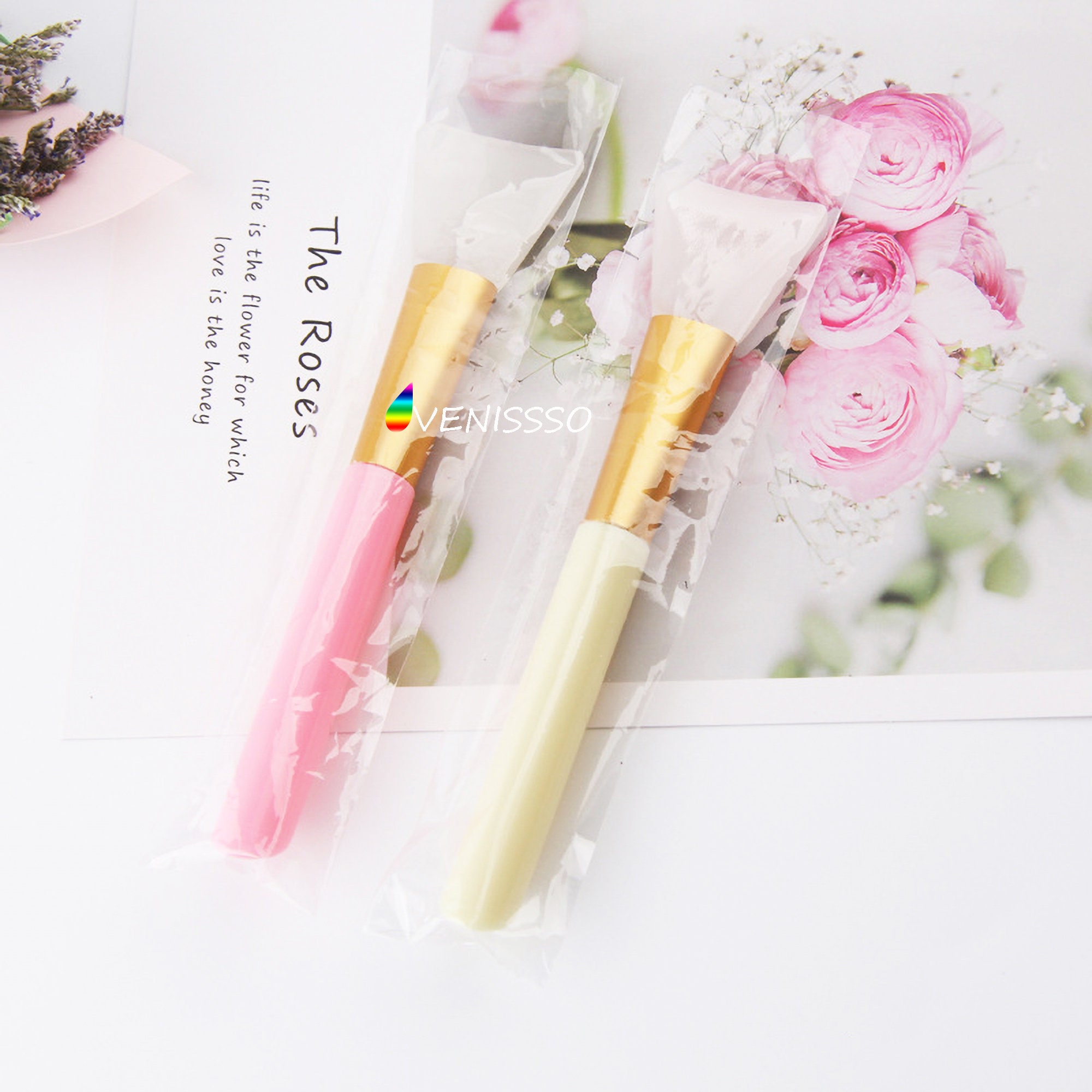 Silicone Brush Resin Tools Waterslide Brush Makeup Brush - Etsy