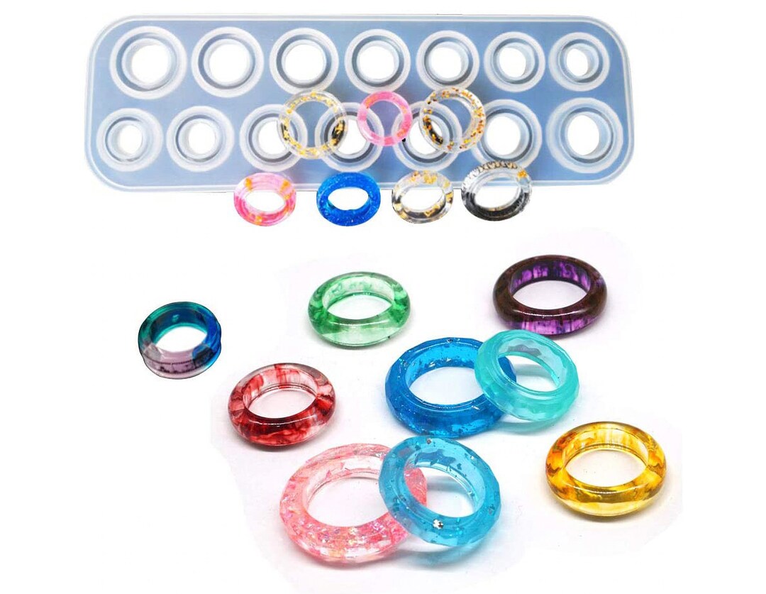 Ring Resin Mold Ring Silicone Mold Chunky Resin Ring Mold - Etsy