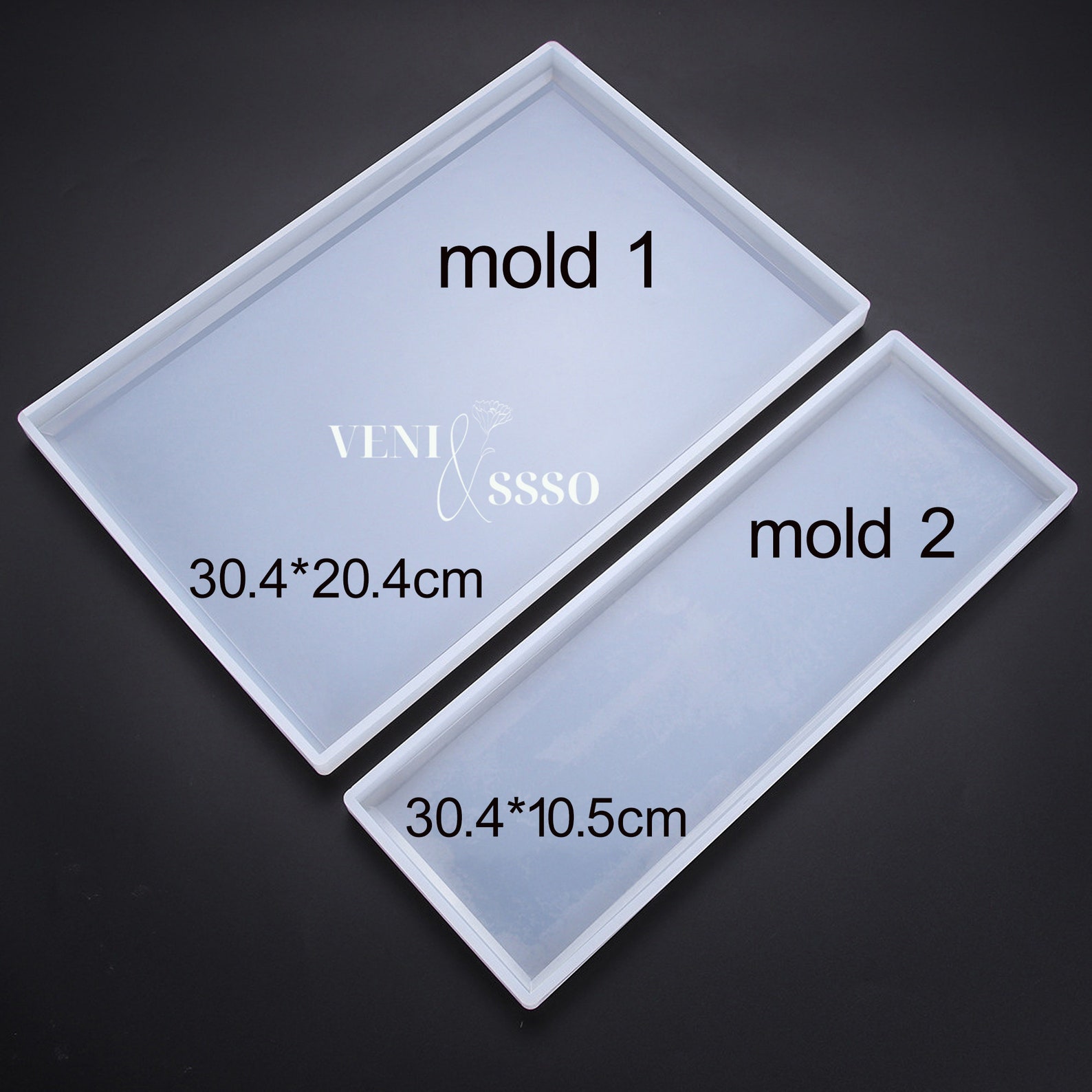 Rectangular Tray Mold Fruit Tray Resin Mold Rolling Tray - Etsy