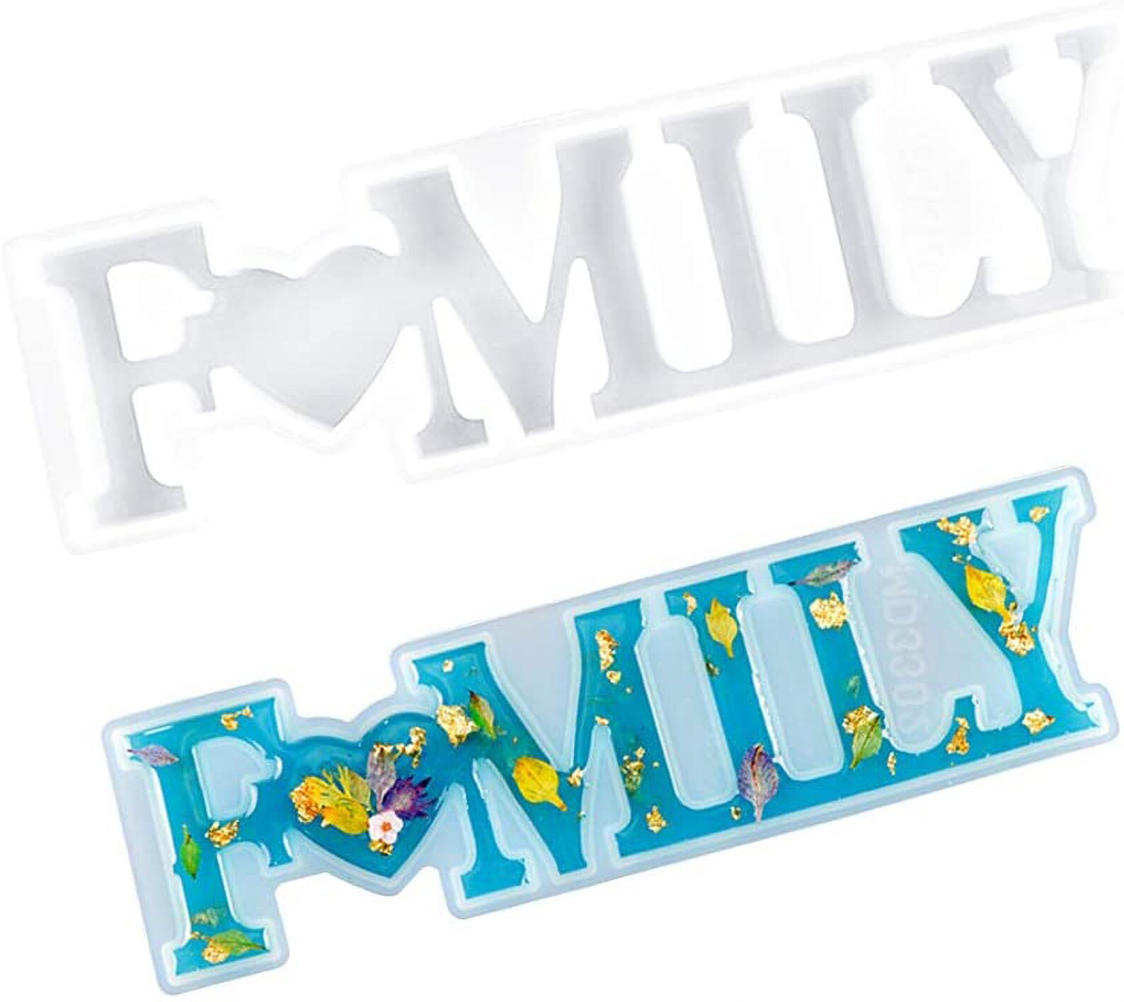 Love Family Resin Mold Letter Silicone Mold home Decor - Etsy