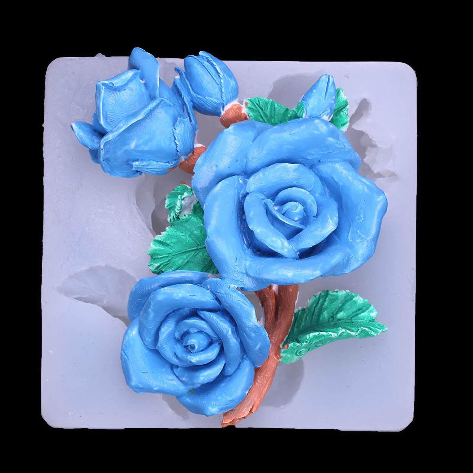 Rose Flower Resin Mold Flower Bud Silicone Molds Fondant - Etsy