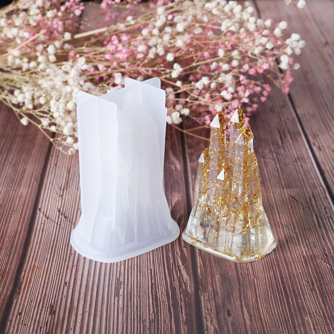 New Castle Resin Mold Disney Castle Silicone Mold Disney - Etsy