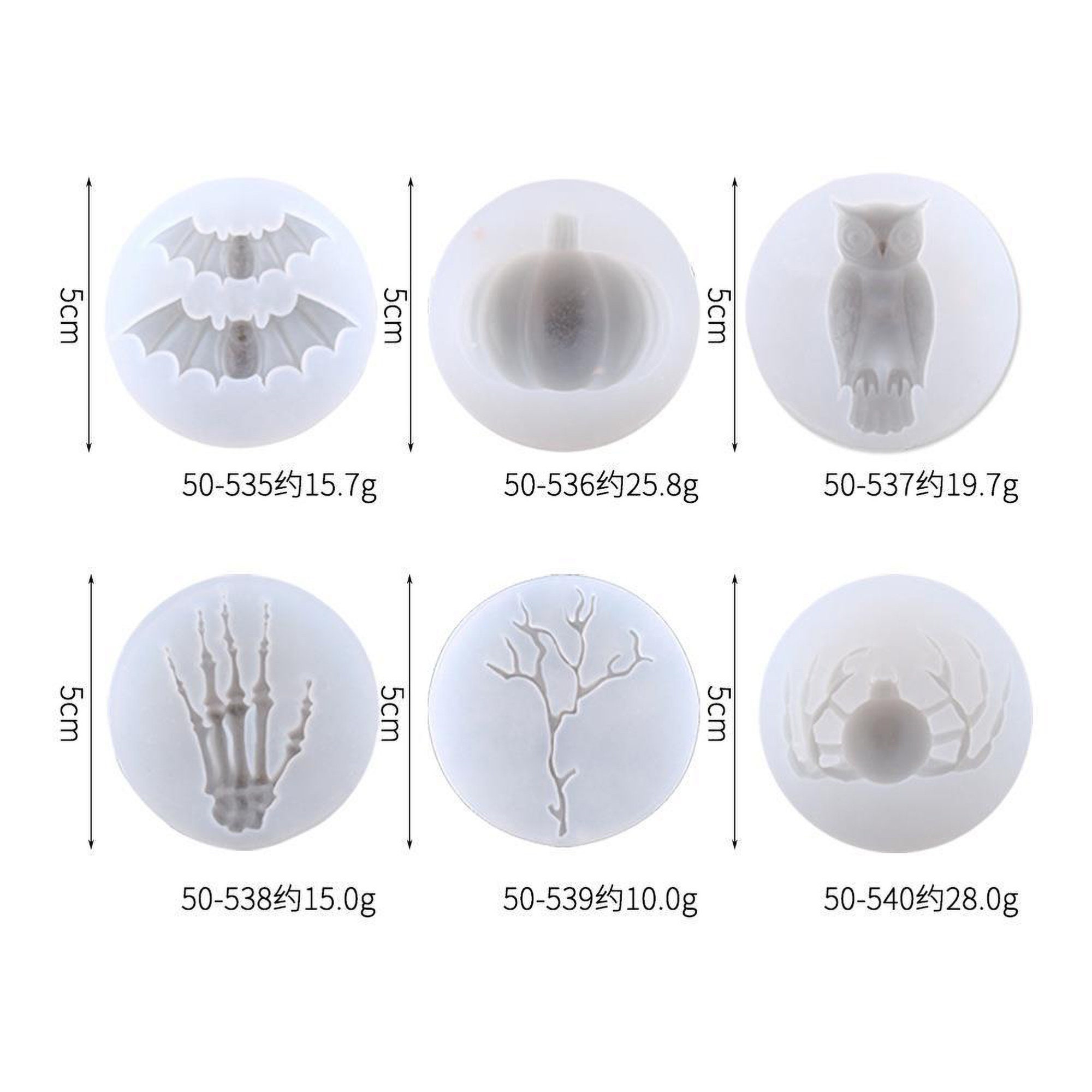 6pcs Halloween Resin Mold bat bowl epoxy resin mold owl | Etsy