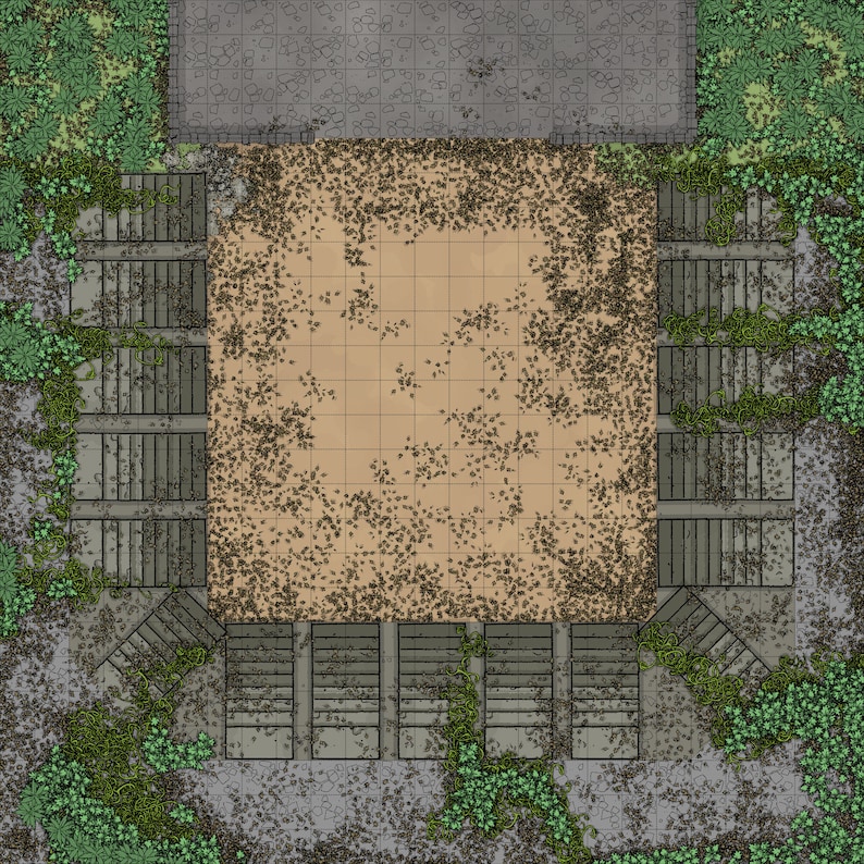 Jurassic Jungles II 32 Jungle Maps Dungeons and Dragons, Pathfinder, D ...