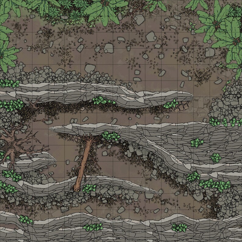 Jurassic Jungles II 32 Jungle Maps Dungeons and Dragons, Pathfinder, D ...