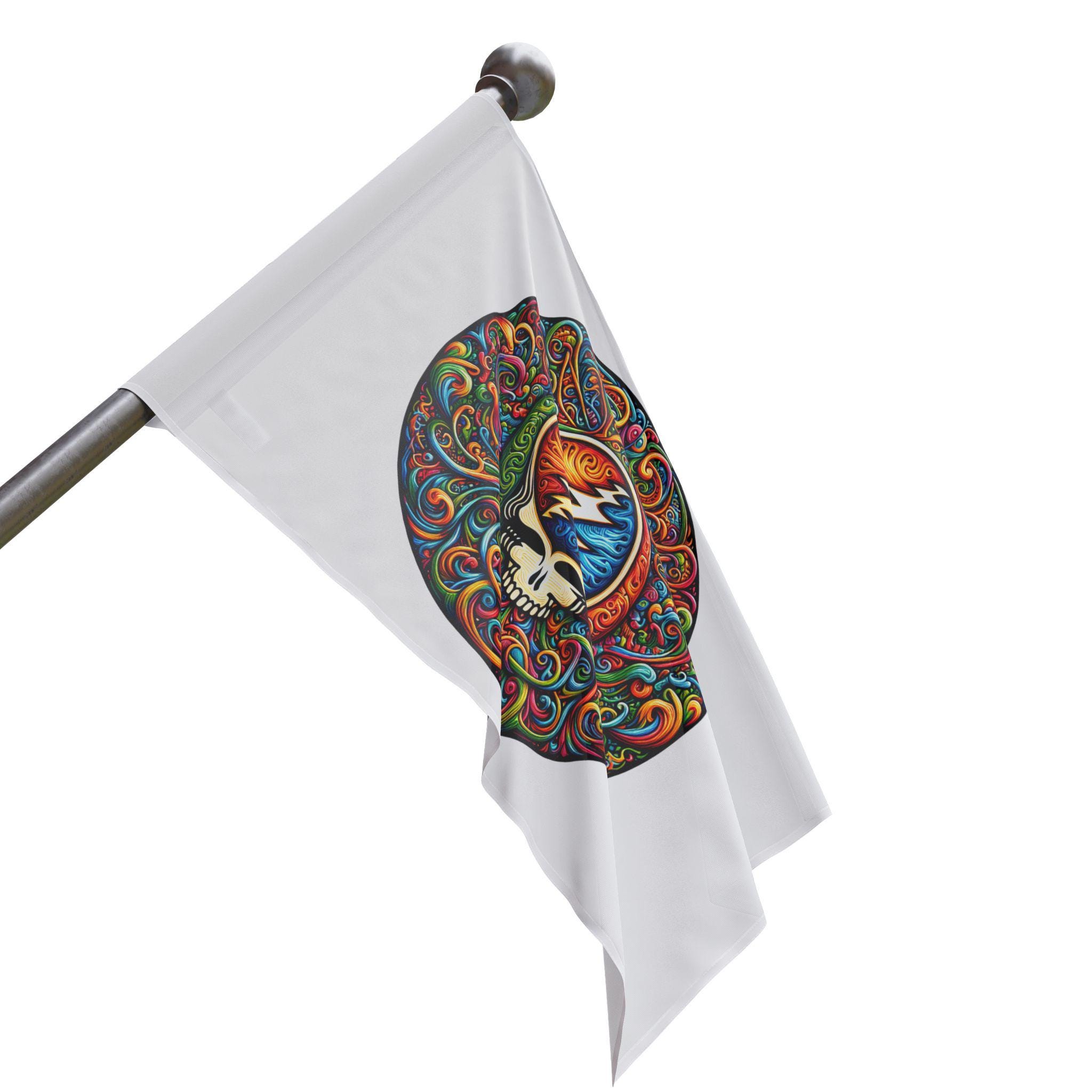 Grateful Dead ripple in Still Water Flag, Deadhead Flag, Grateful Dead ...