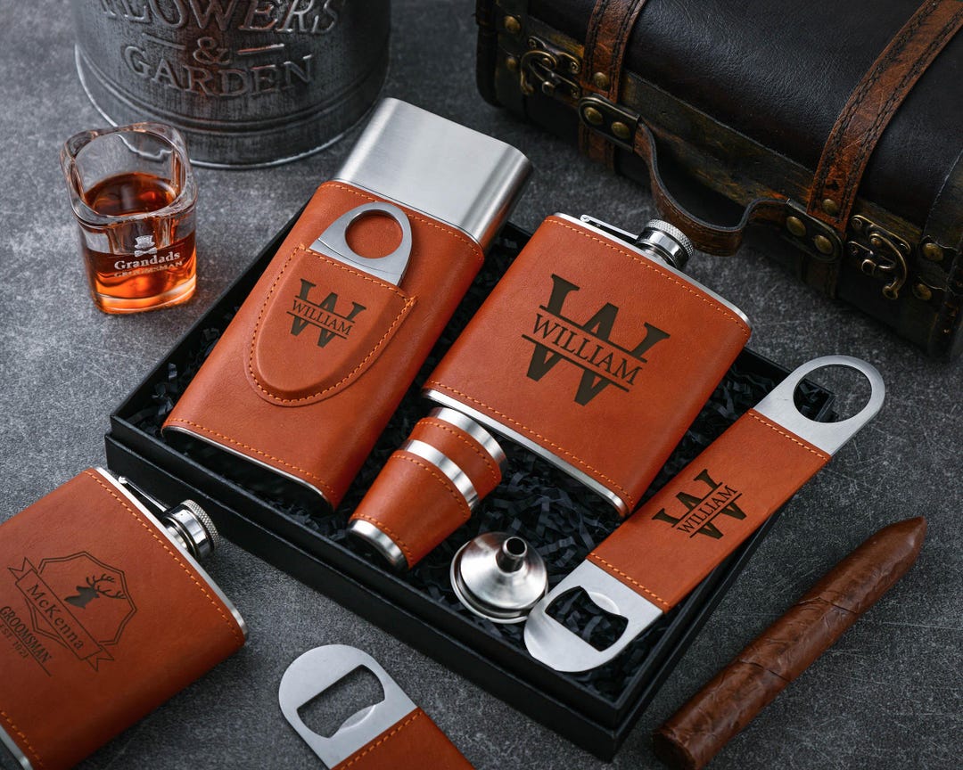 Engraved Cigar Case Gift Set - Personalized Cigars Case With Cutter ...